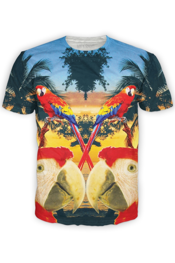 Parrots All Over Print - Rave Clothing | RaverRafting