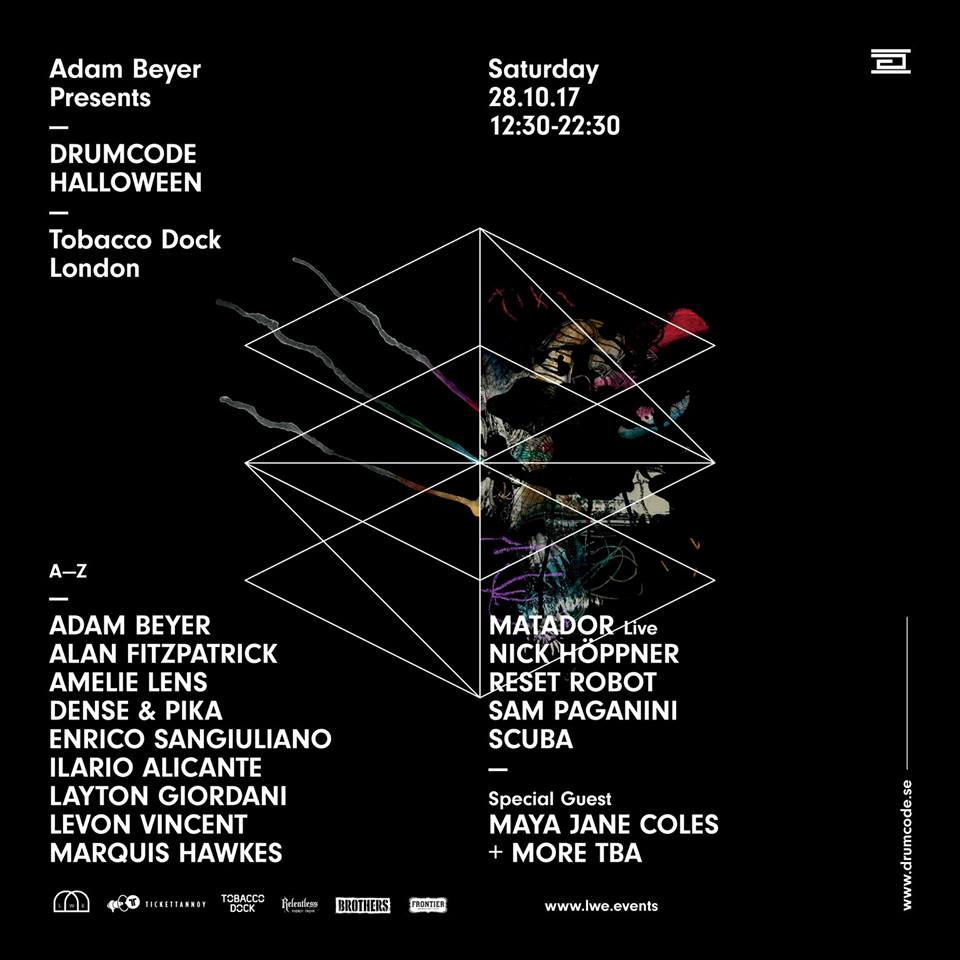 Drumcode Halloween to Haunt Techno Devotees Again