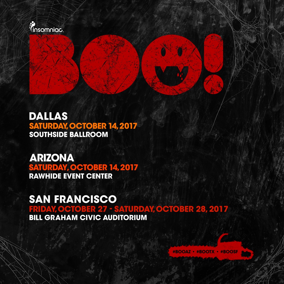 BOO! Dallas, Phoenix, and San Francisco 2017